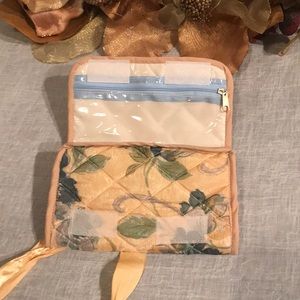 Bags | Pretty 2 Piece Mini Toiletry Travel Set | Poshmark